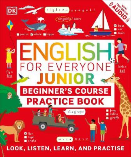 Dk English for Everyone Junior Beginner's Practice Book – Rarewaves.com