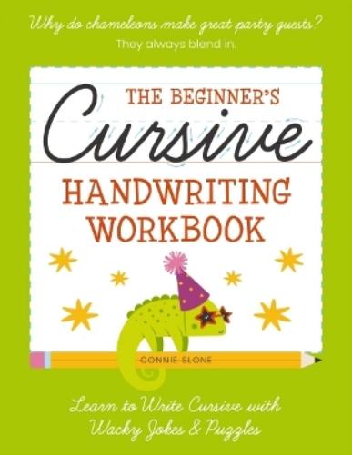Connie Sloane The Beginner's Cursive Handwriting Workbook – Rarewaves.com