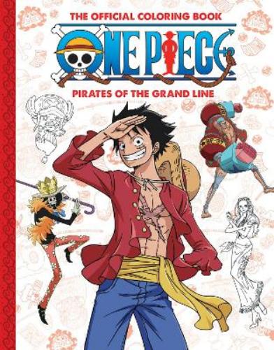 Scholastic Official One Piece Coloring Book #2: Pirates of the Grand ...