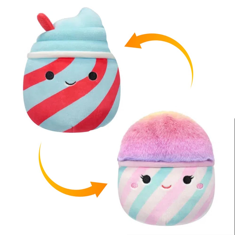 Squishmallows 5 inch Flip-A-Mallows Kellytoy Pluch (Tucker & Bevin ...