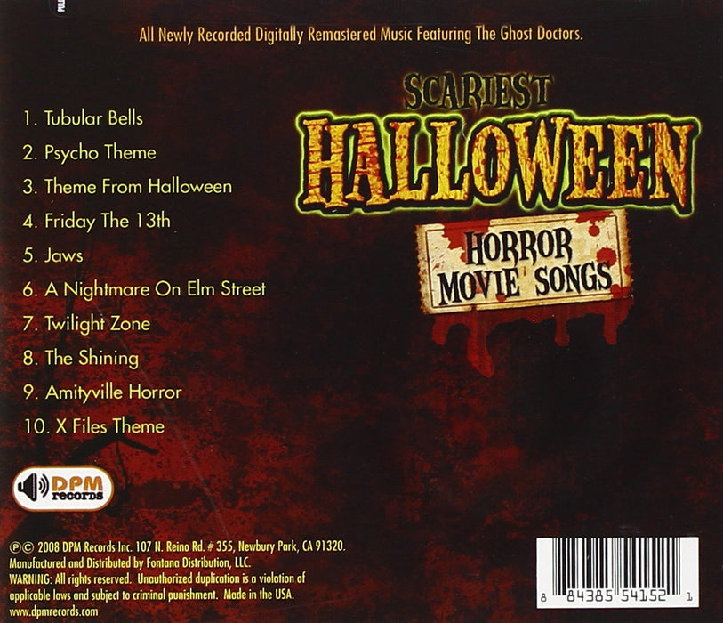 Ghost Doctors Scariest Halloween Horror Movie Songs — Rarewaves.com