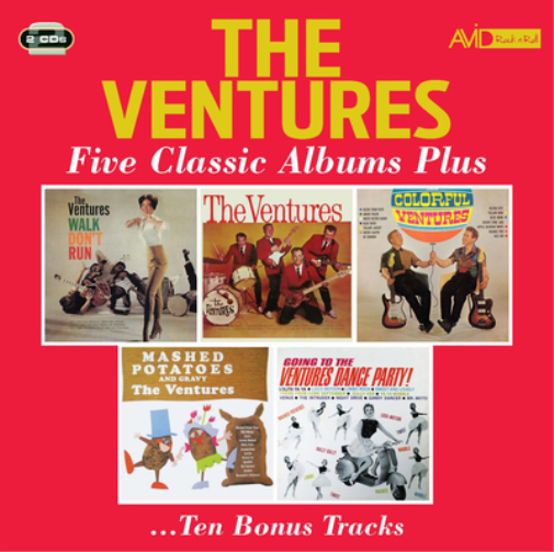 The Ventures Five Classic Albums Plus — Rarewaves.com